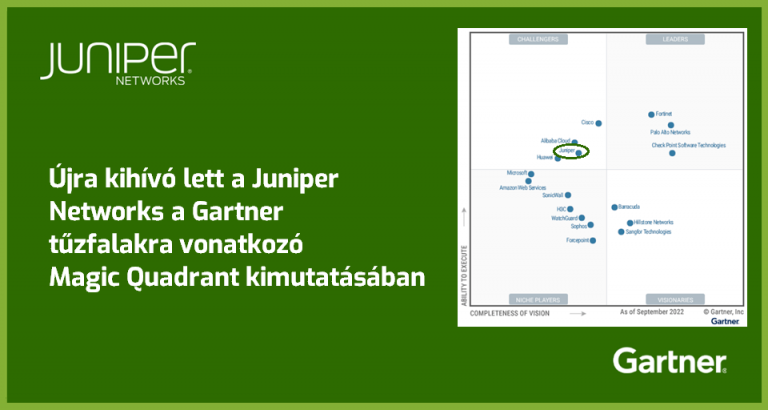 Újra kihívó lett a Juniper Networks a Gartner tűzfalakra vonatkozó ...